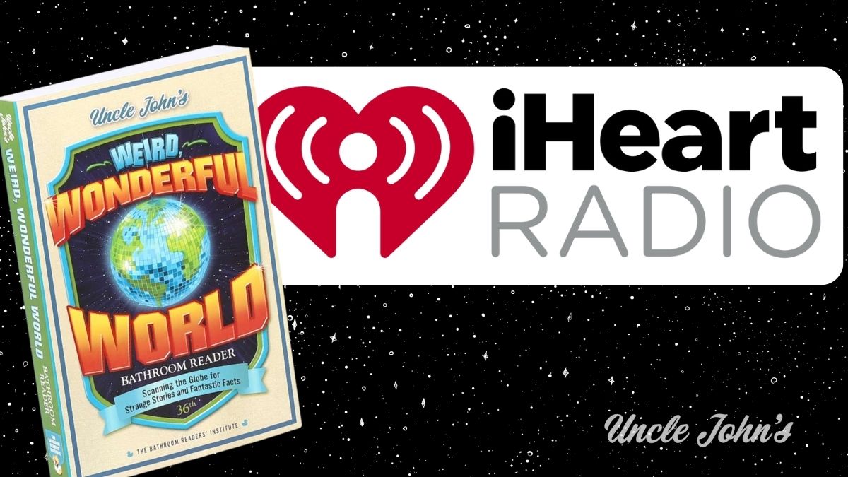 Brain Boone Interview on iHeart Radio! - Uncle John's Bathroom Reader